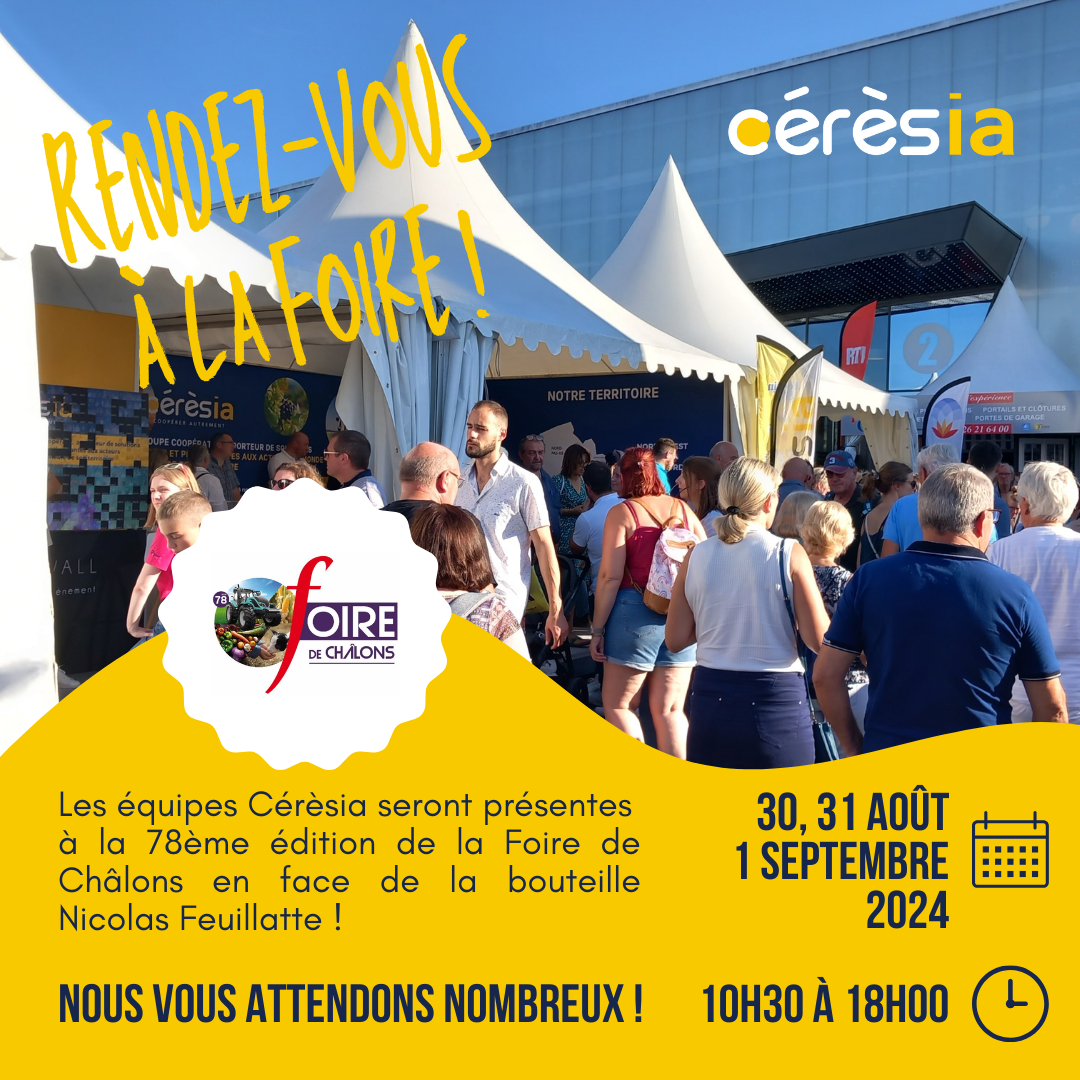 CERESIA à la Foire de Châlons : une invitation à « bien manger » avec ...
